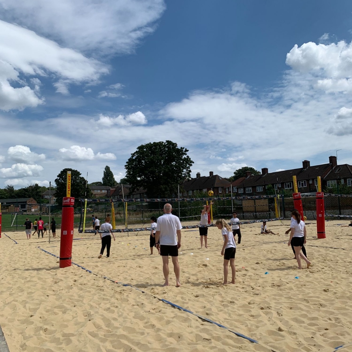 Greenwich School Sport Partnership - gssp y5/6 beach volleyball