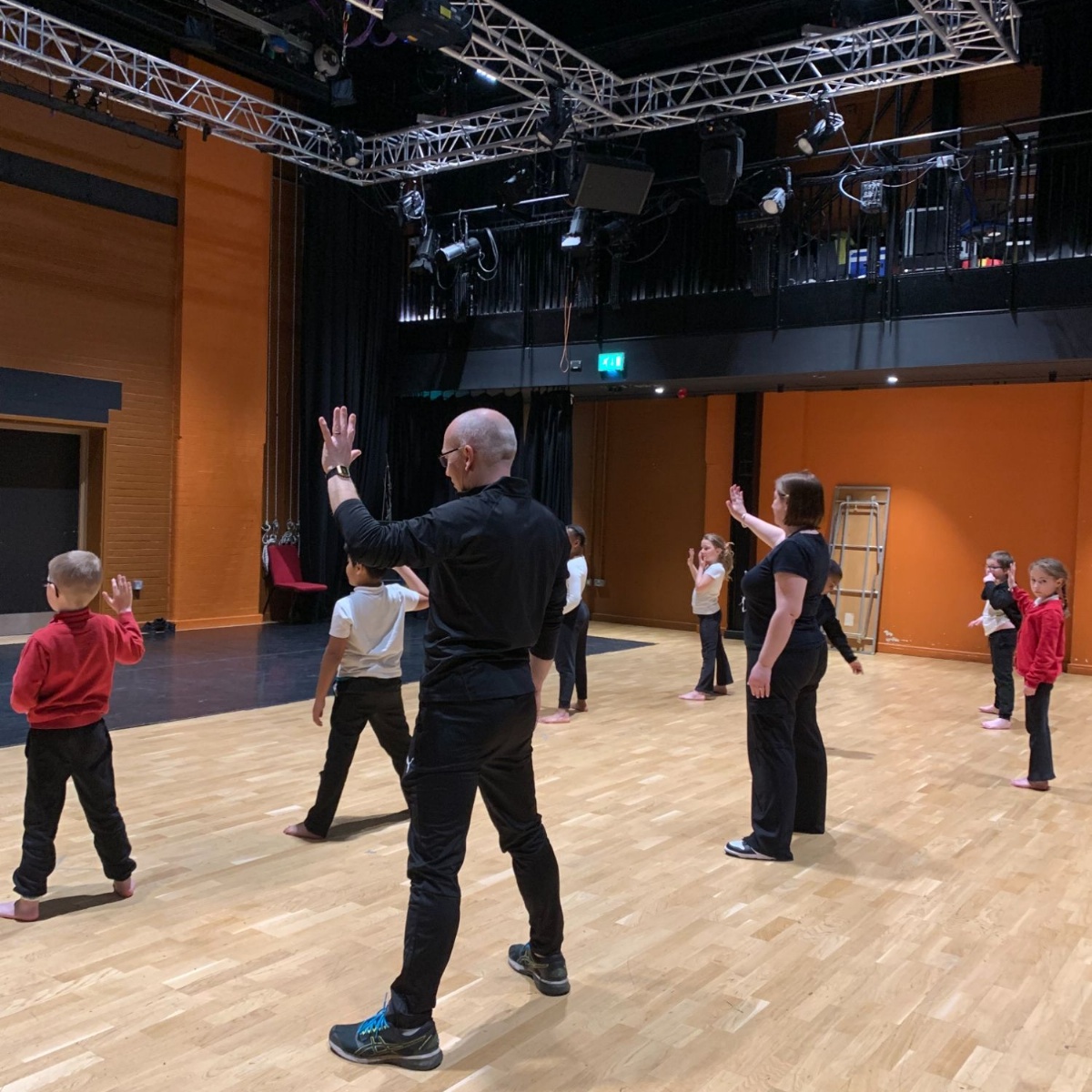 Greenwich School Sport Partnership - GSSP staff-pupil dance experience